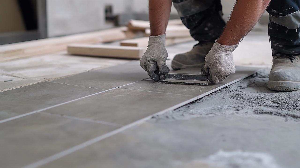 Comment poser du carrelage sur une chape : conseils et etapes detaillees